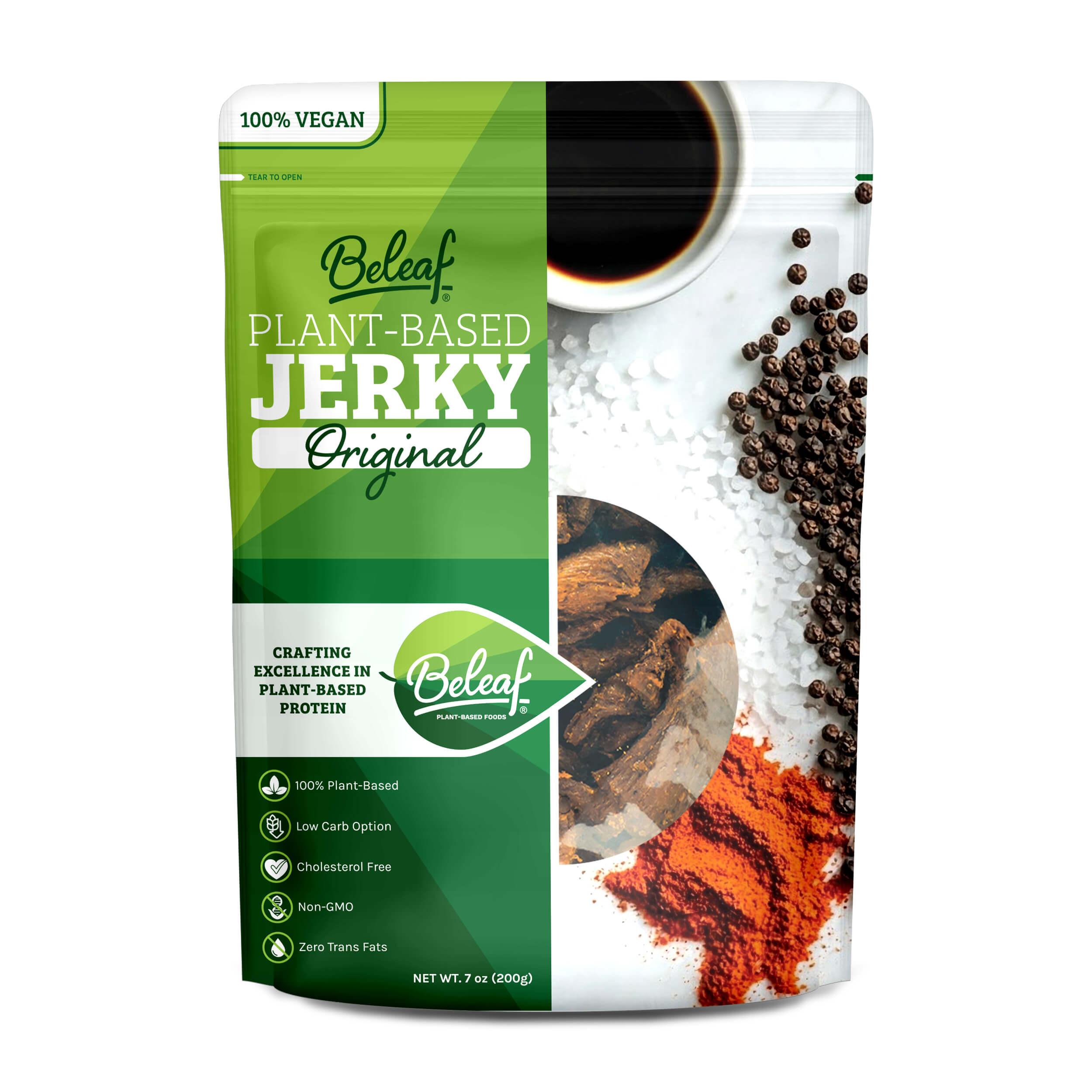 Beleaf Plant-Based Jerky: Original - Foodservice – Beleaf Vegan