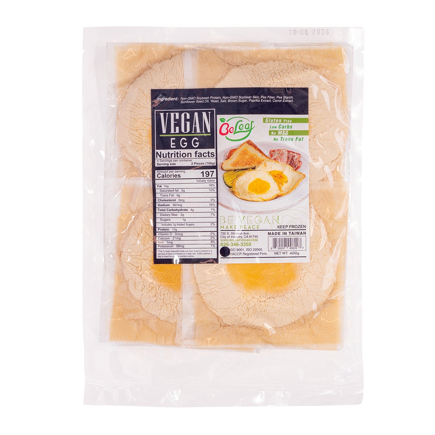 Beleaf Plant-Based Egg - Foodservice – Beleaf Vegan